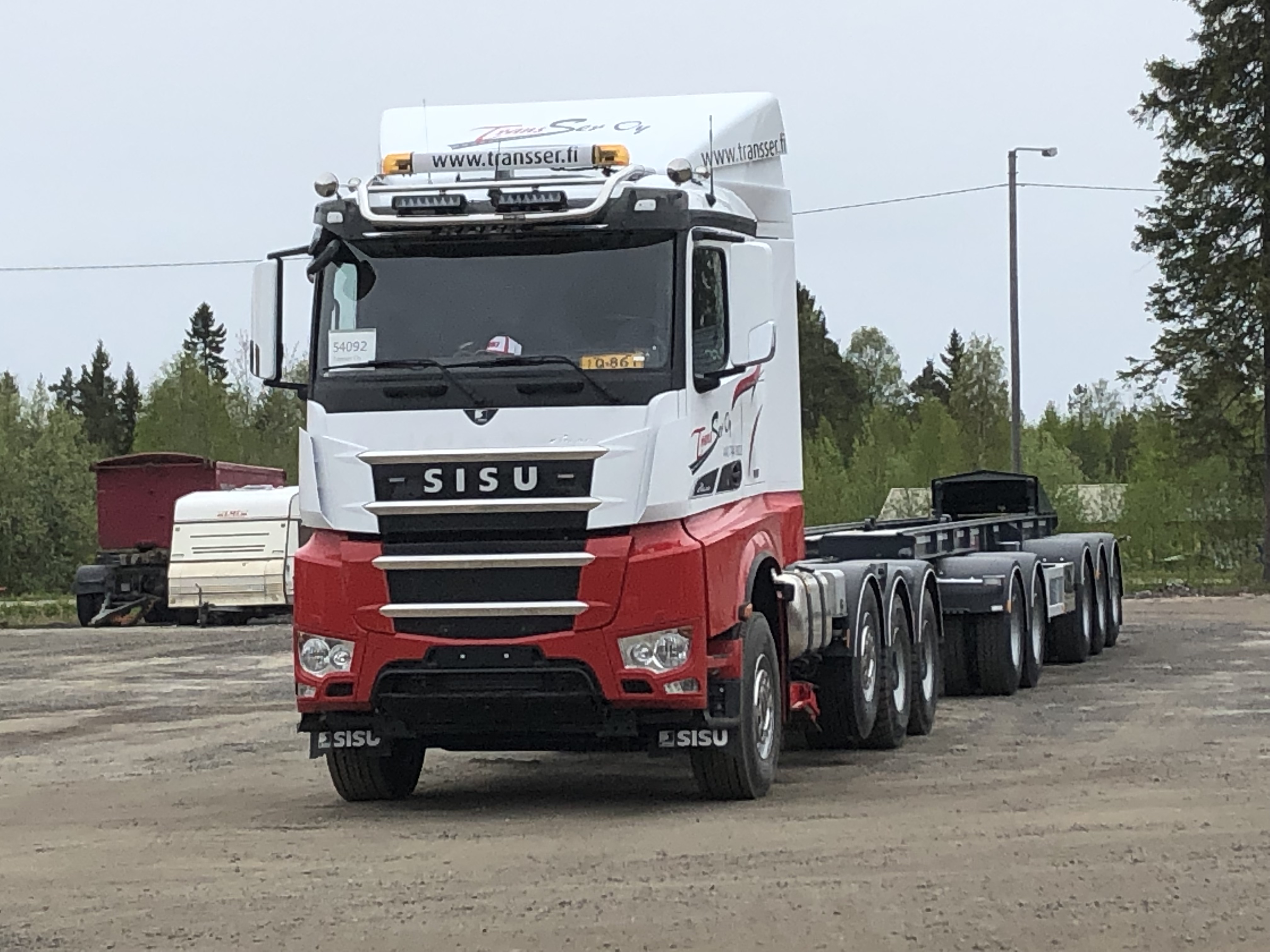 Sisu Polar Rock 8x4 euro6 vm. 19 - Transser Oy